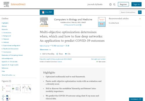 Multi-objective optimization determines when, which and how to fuse deep networks: An ...