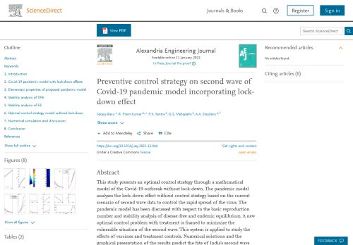 Preventive control strategy on second wave of Covid-19 pandemic model ...