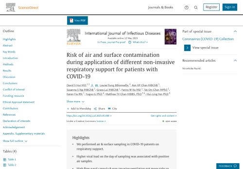 Risk of air and surface contamination during application of different ...